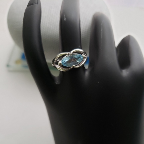 Jewelry | Ss Blue Topaz Ring | Poshmark